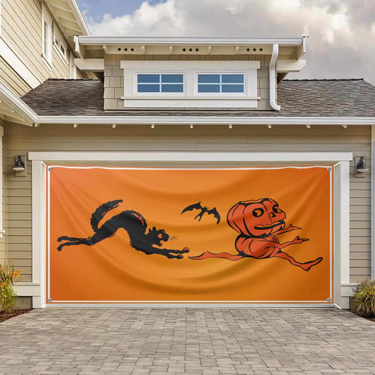Garage Door Flags — Apedes Flags And Banners