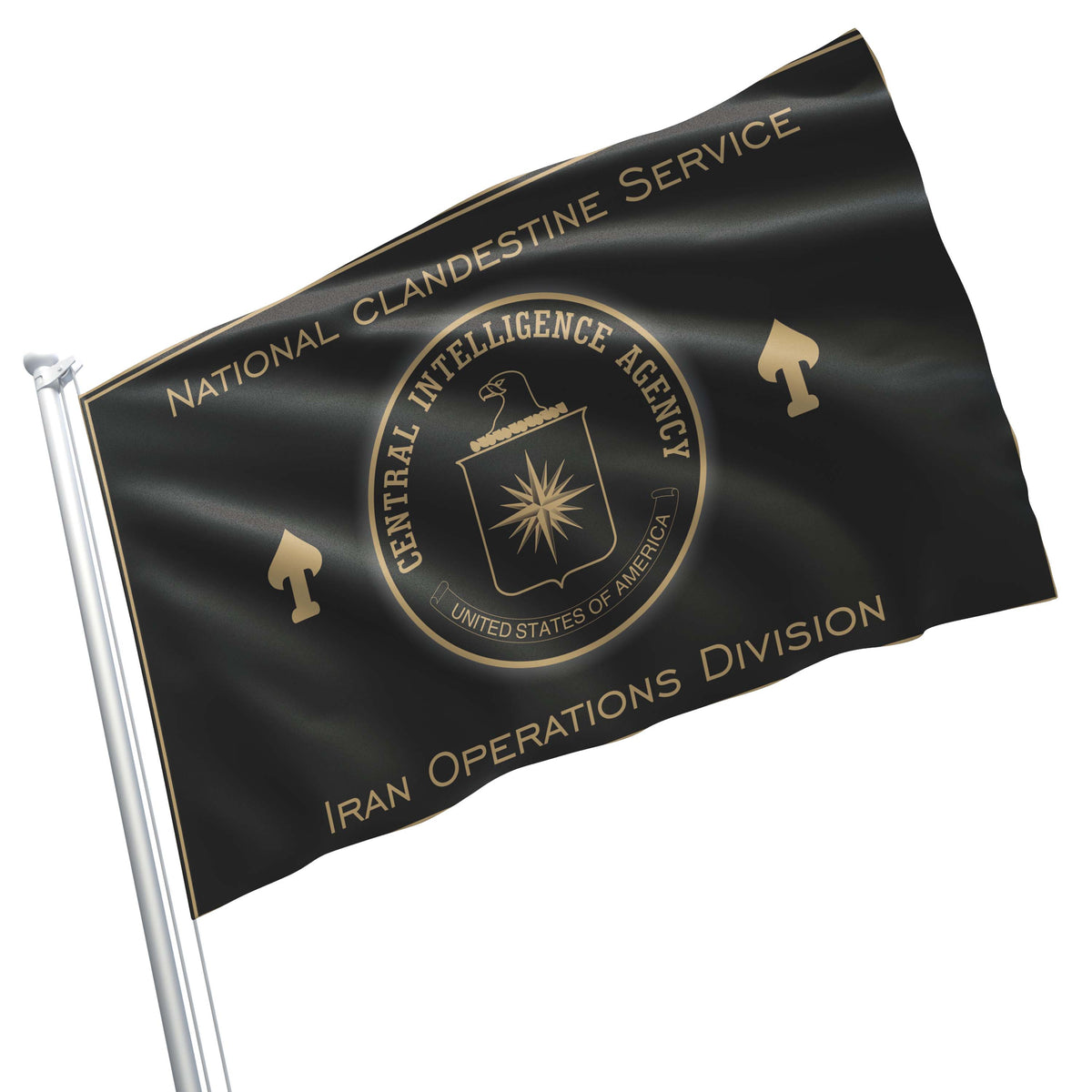 CIA NCS IOD Iran Operations Division Flag Banner — Apedes Flags And Banners