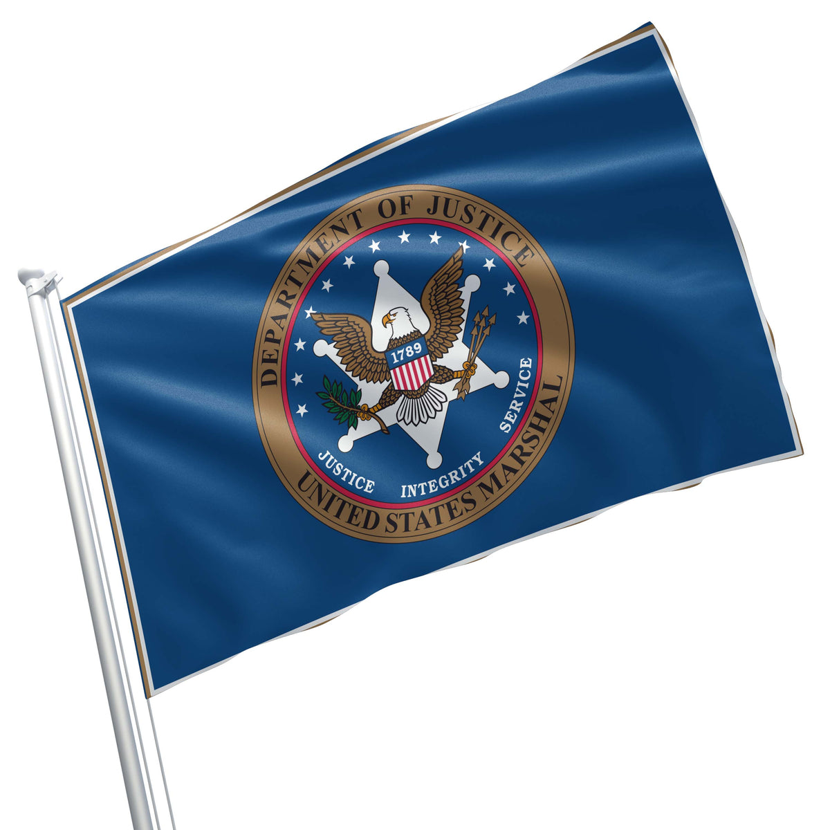 United States Marshals Service Challenge Flag Banner — Apedes Flags And ...