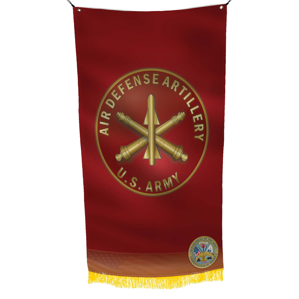 US Army Air Defense Artillery Flag Banner — Apedes Flags And Banners