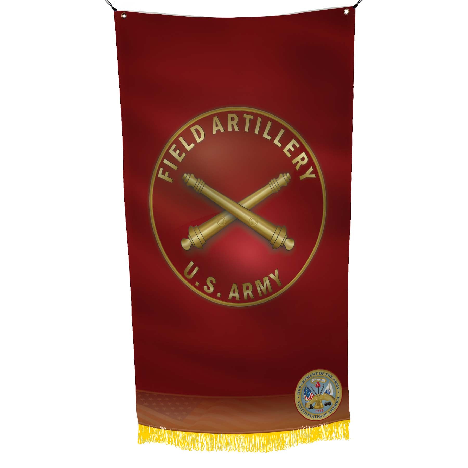 US Army Field Artillery Flag Banner — Apedes Flags And Banners