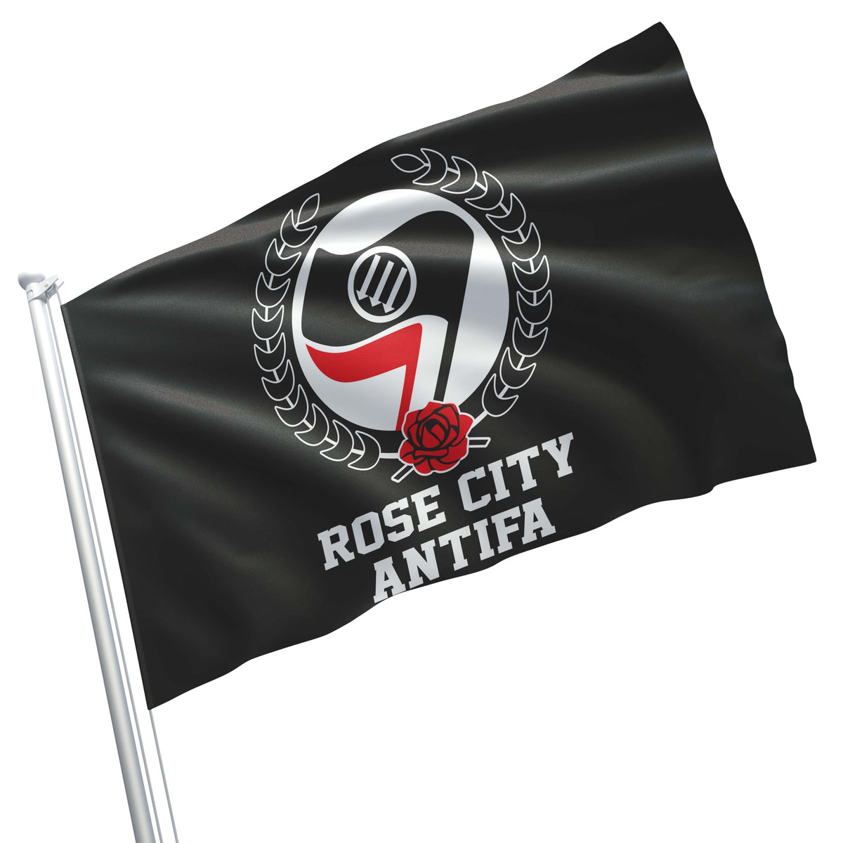 Antifa Rose City Anti-Fascist & Anti-Racist Political Movement USA Fla ...
