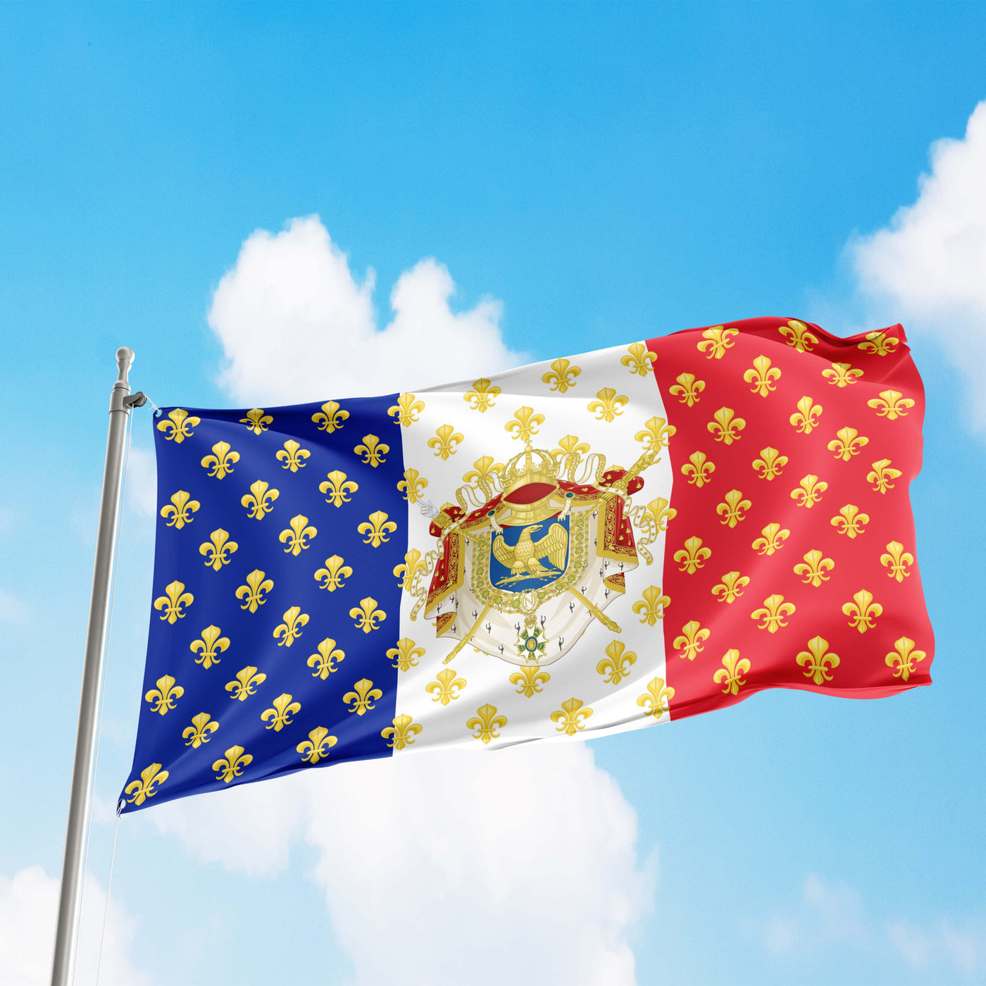 Napoleon Bonaparte France Royal Flag Banner — Apedes Flags And Banners