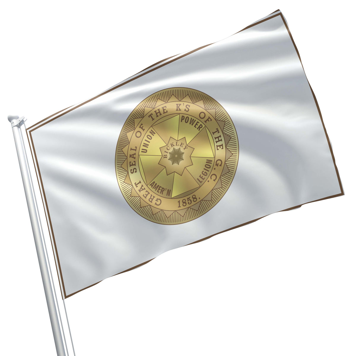 Knights of the Golden Circle KGC USA Flag Banner — Apedes Flags And Banners