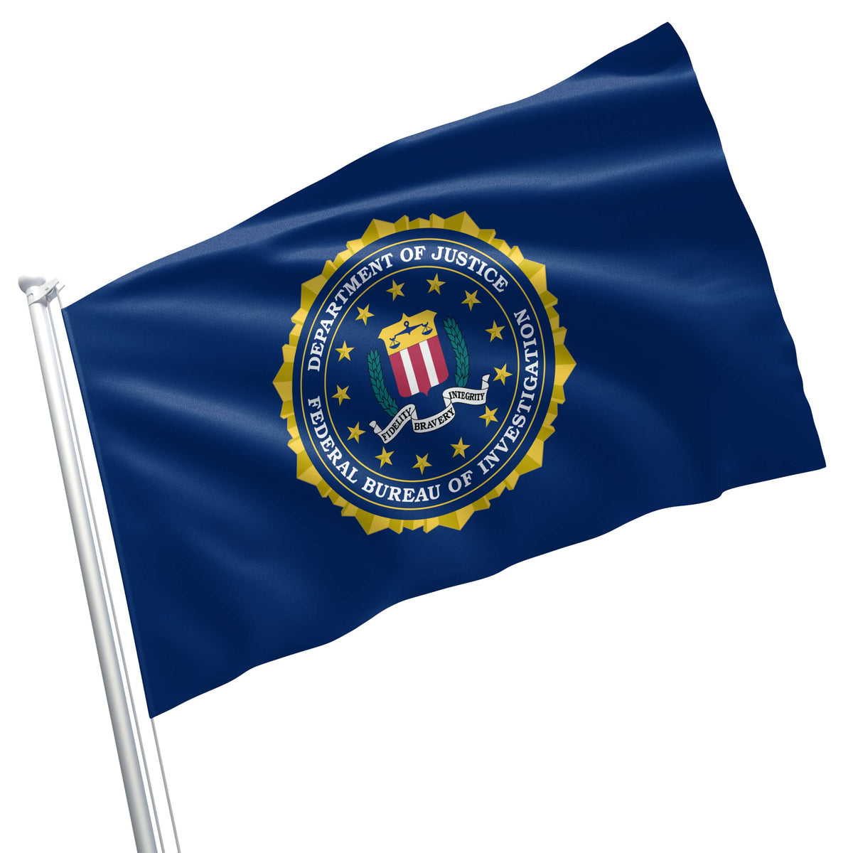 US Federal Bureau of Investigation FBI Flag Banner — Apedes Flags And ...