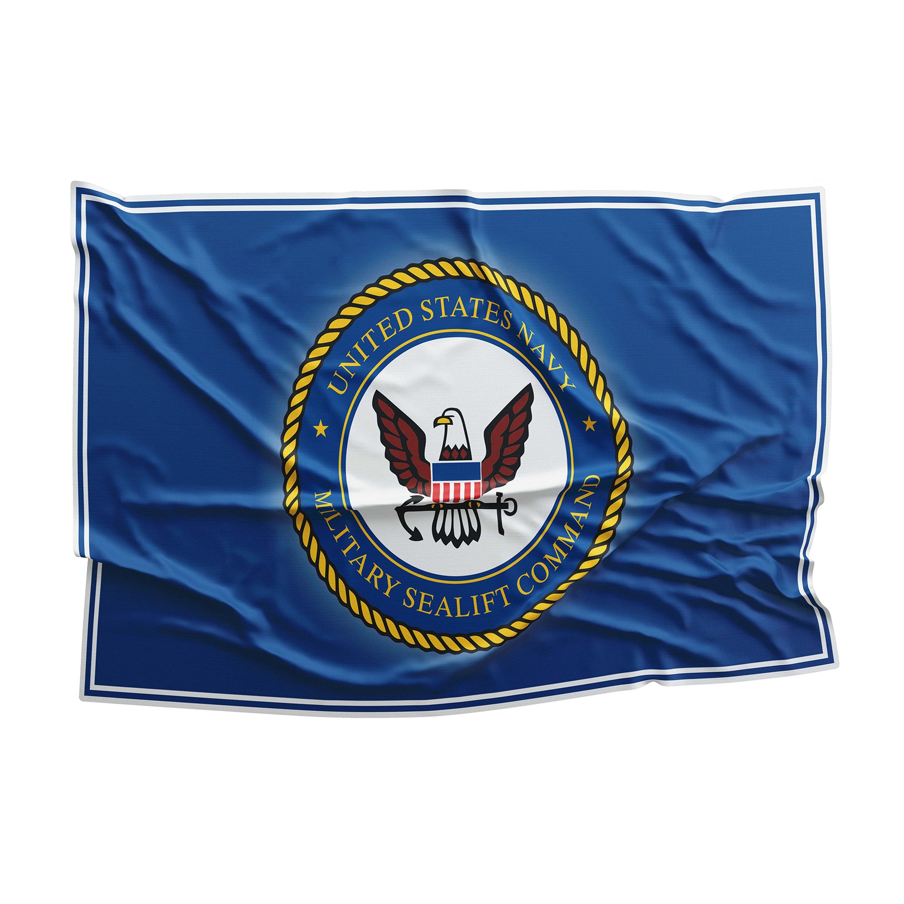 US Military Sealift Commands Flag Banner — Apedes Flags And Banners