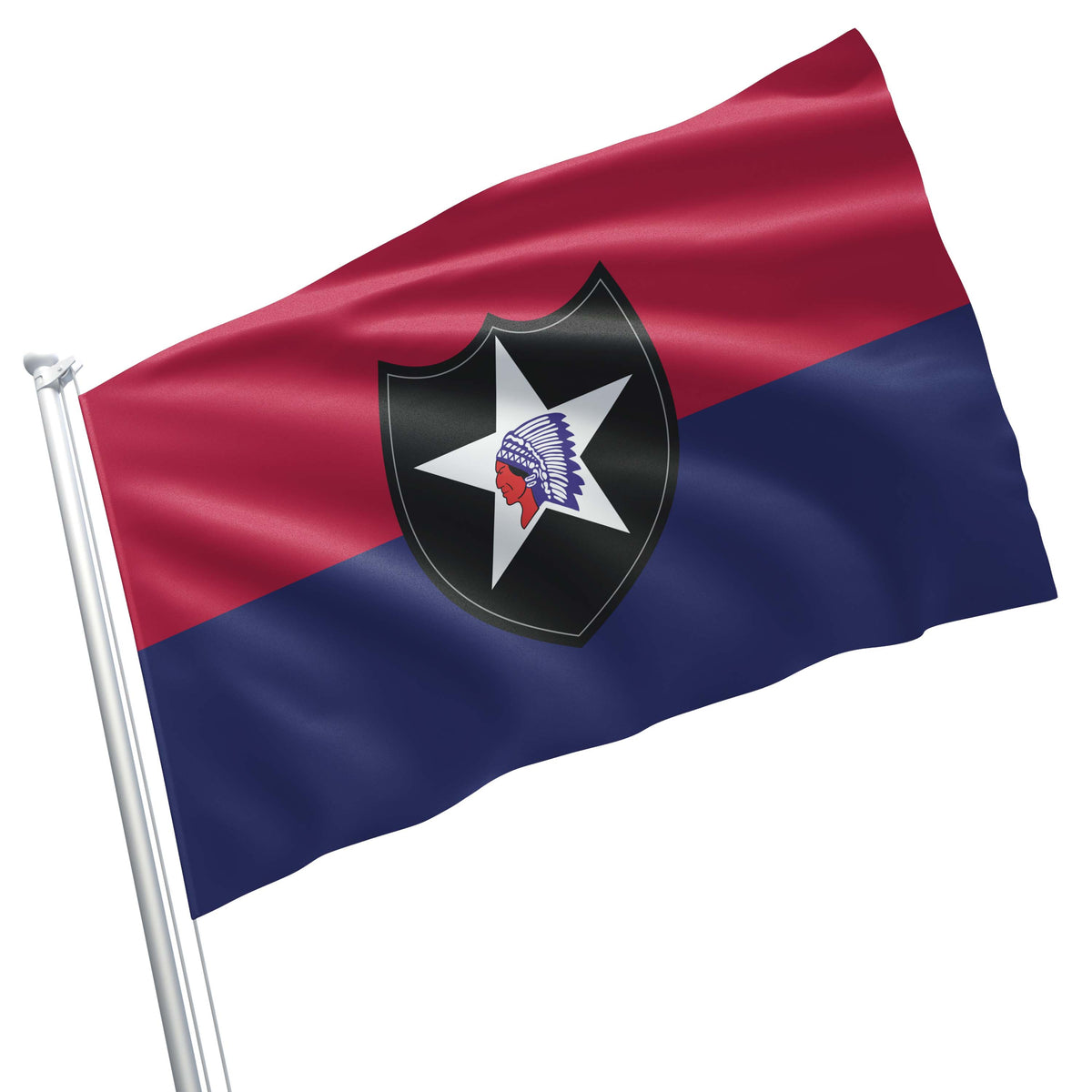 2nd Infantry Division (United States) Flag Banner — Apedes Flags And ...