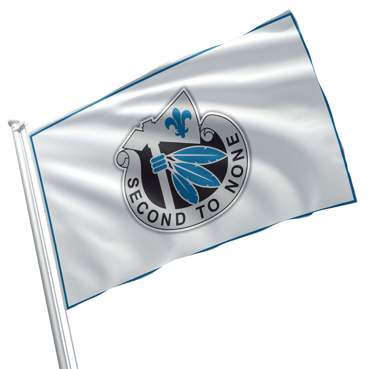 2nd To None Infantry US Army Flag Banner — Apedes Flags And Banners