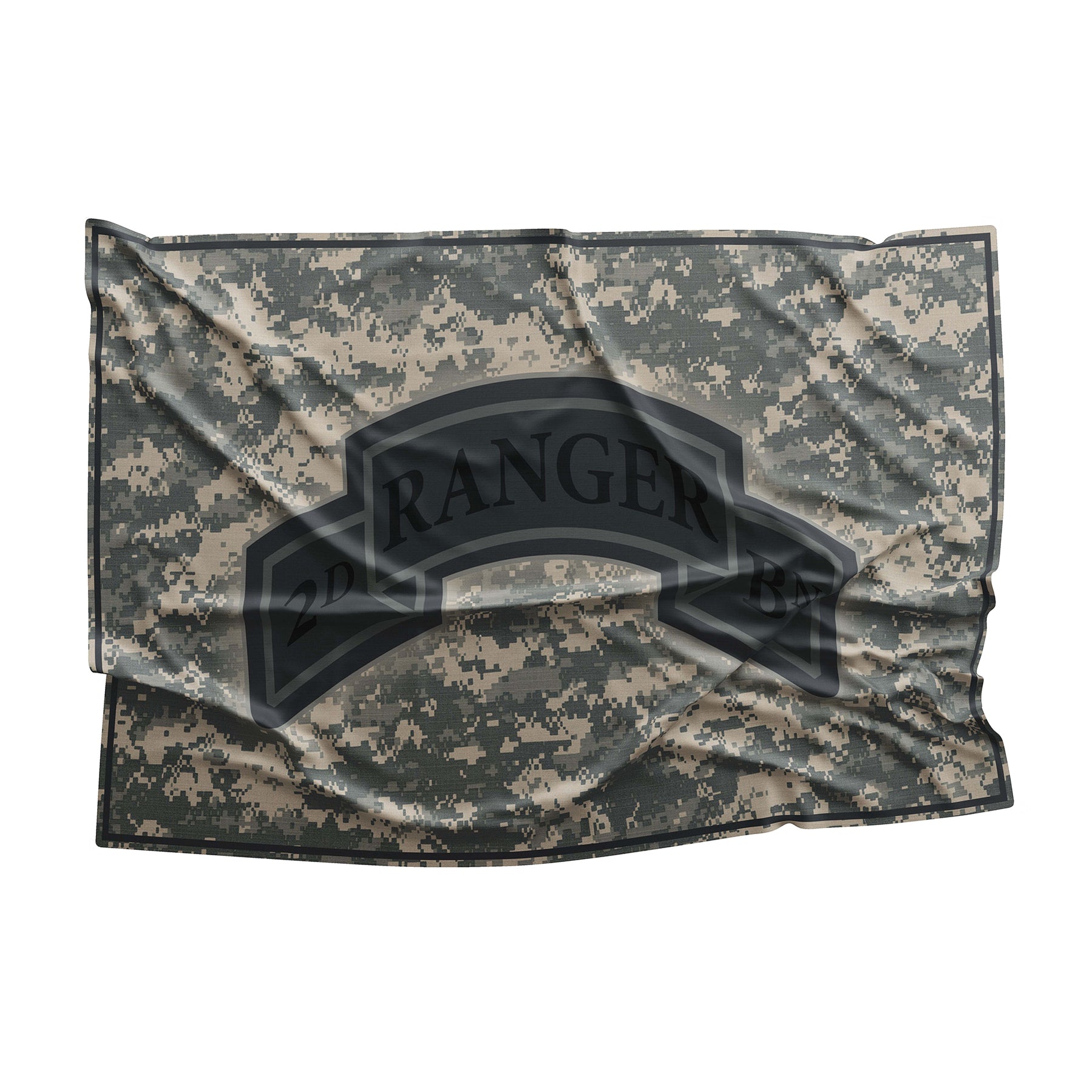 US Army Ranger Battalion Insignia Flag Banner — Apedes Flags And Banners