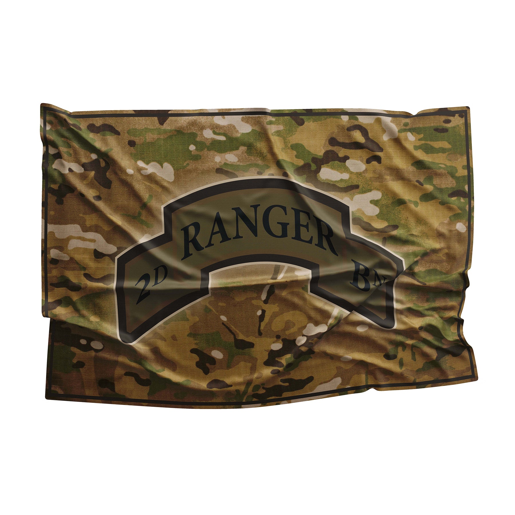 US Army Ranger Battalion Insignia Flag Banner — Apedes Flags And Banners
